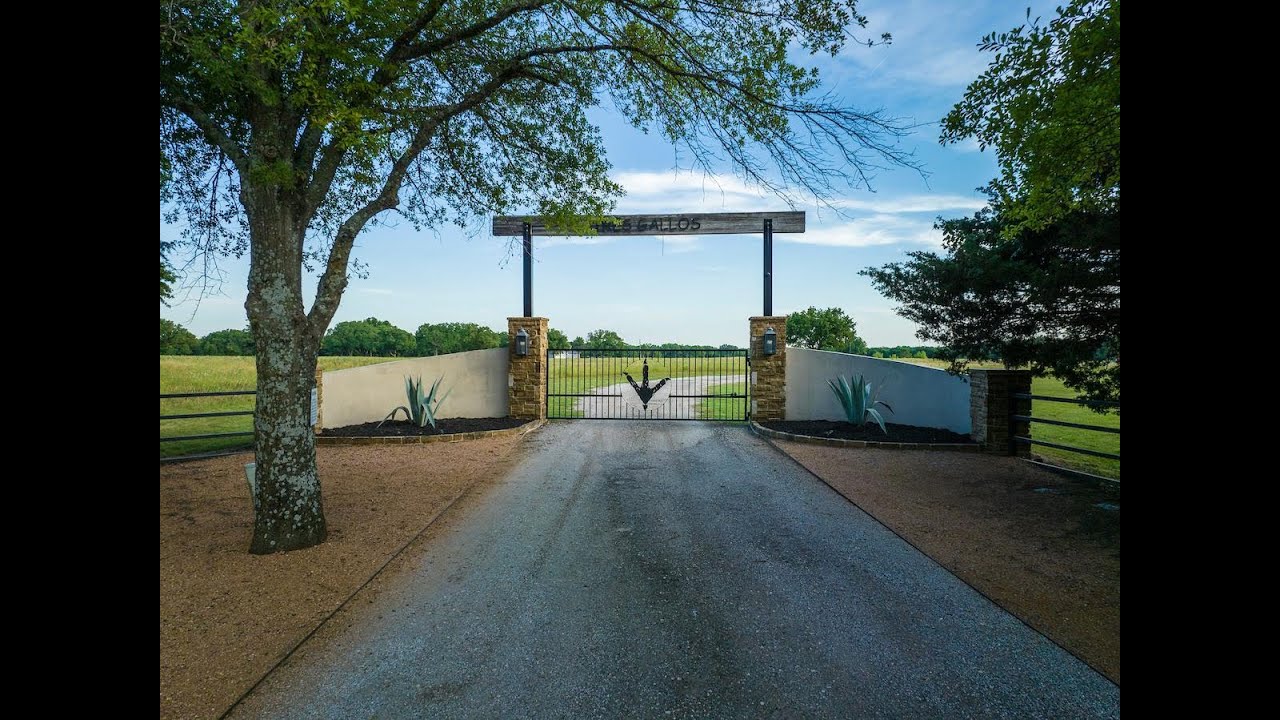 Tres Gallos Ranch | Kaufman County Texas Ranch for Sale - YouTube