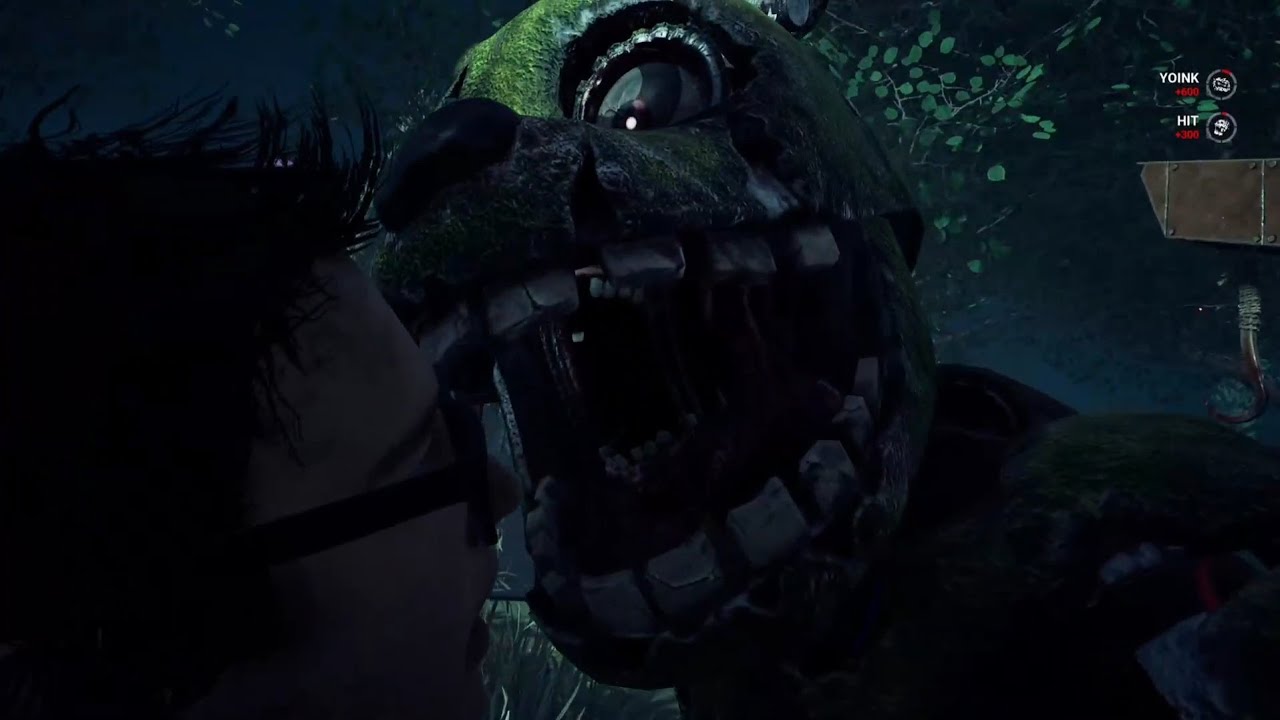 Springtrap axe reveal jumpscare + kill in dead by daylight. - YouTube