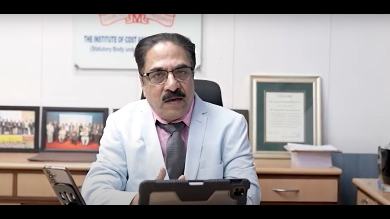 NCMAC 2025 - Welcome message from CMA Bibhuti Bhusan Nayak, President ...