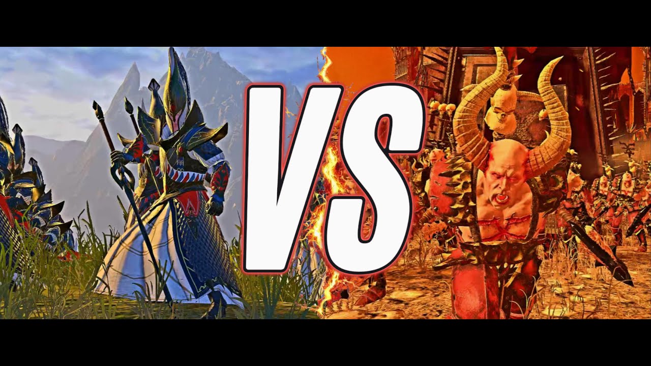Swordmasters of Hoeth VS Skullreapers in Warhammer Total War 3! Who ...