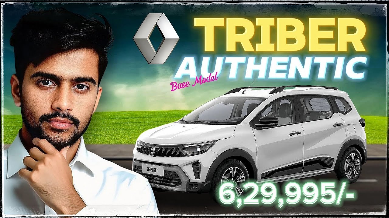 New Renault Triber Facelift 2025 Base Model AUTHENTIC Review, First ...