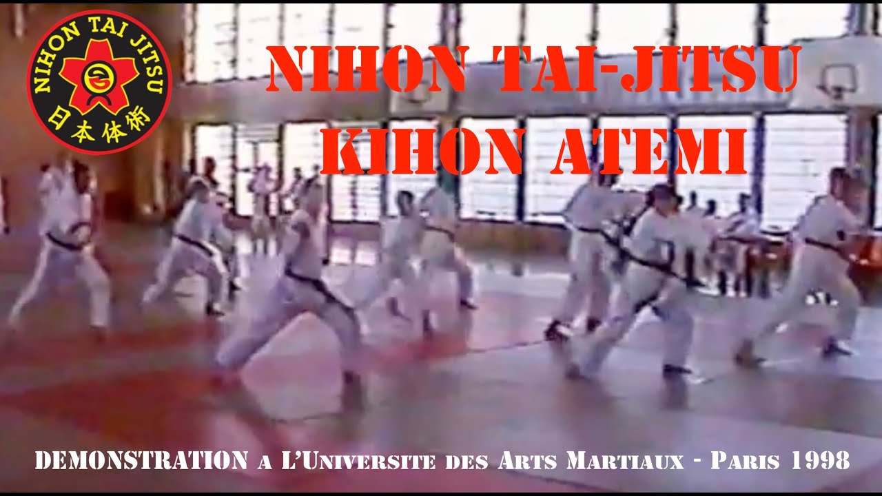 Nihon Tai-Jitsu - Kihon atemi synchronisé - Démonstration à l ...