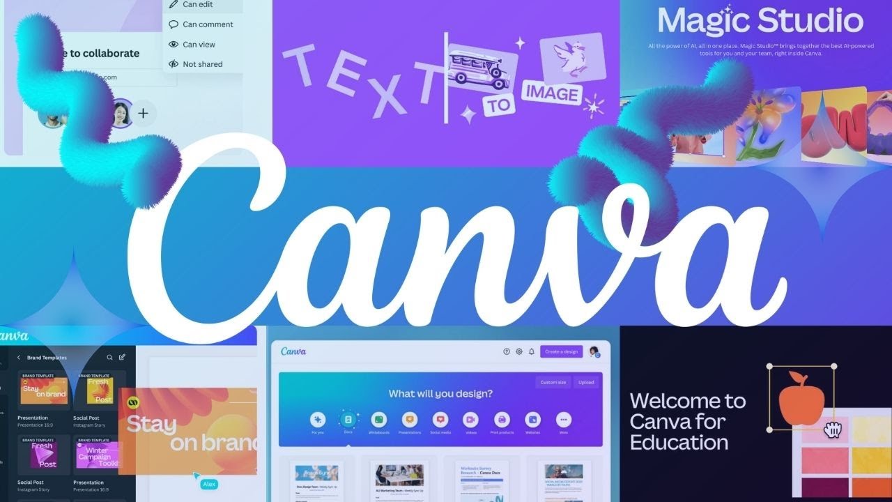 A glimpse of Canva's Updates 2024 #canva #graphics #designing #2025 ...
