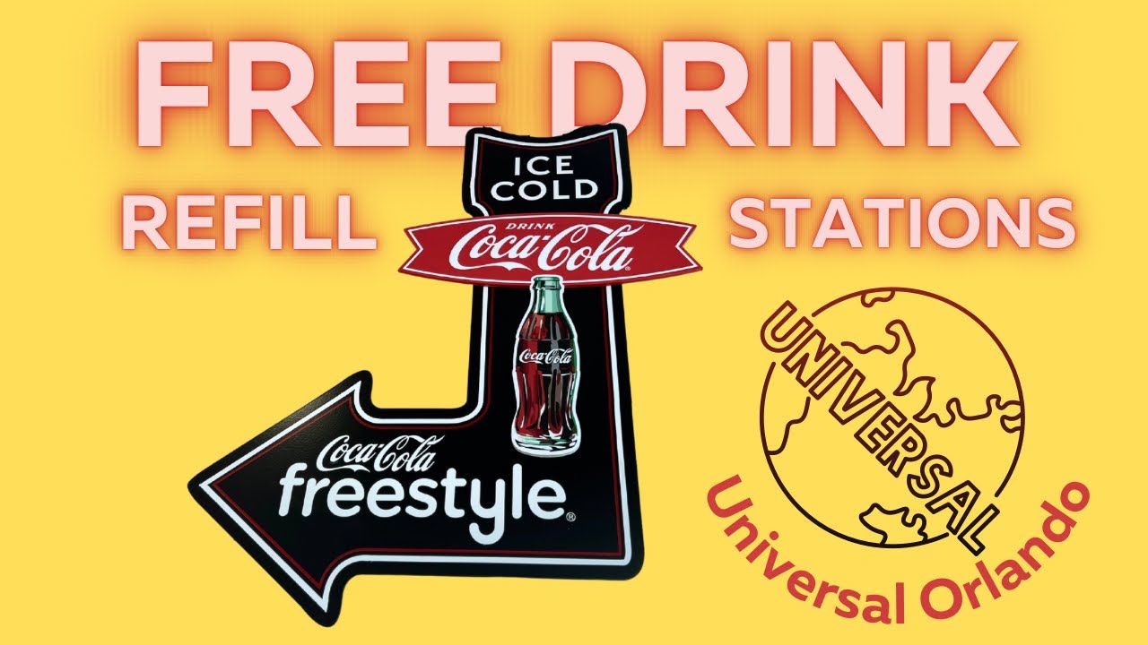 Universal Orlando Freestyle Locations | Free Refills! | CocaCola Mixes ...