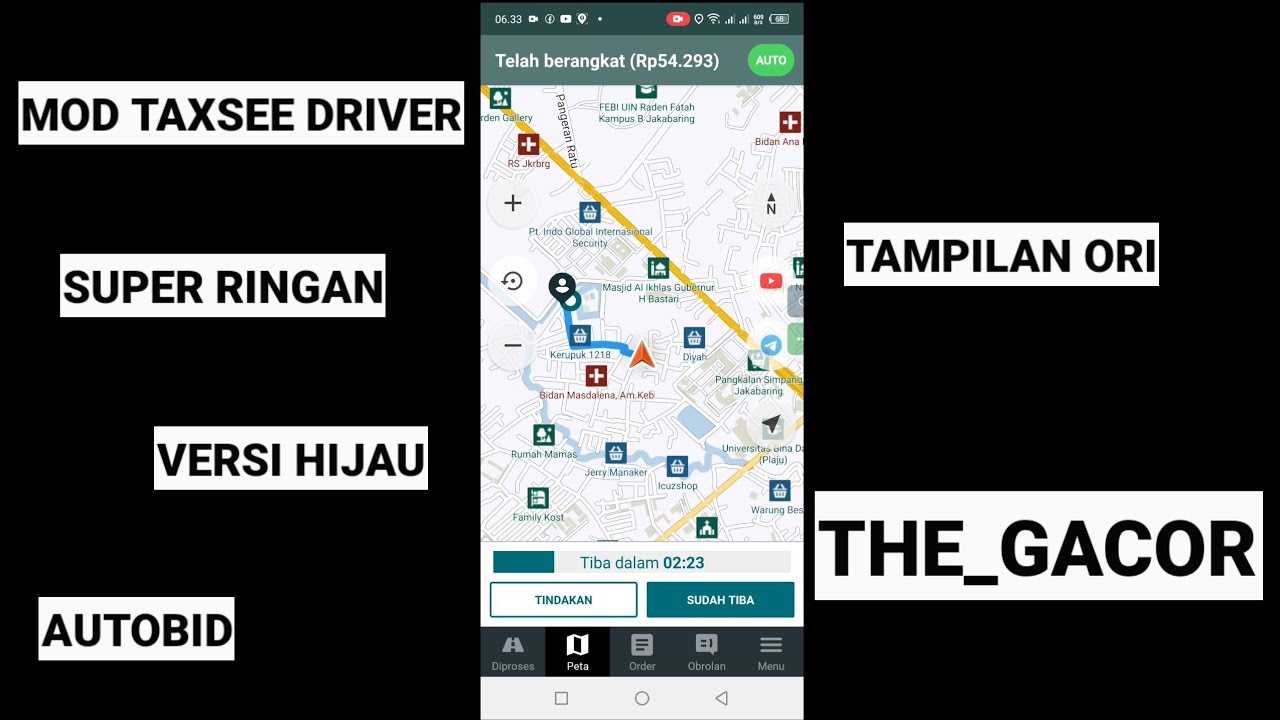 MOD _ TAXSEE DRIVER TERBARU √√ SUPER RINGAN VERSI. 3.24.0.2 √√ SESSION ...