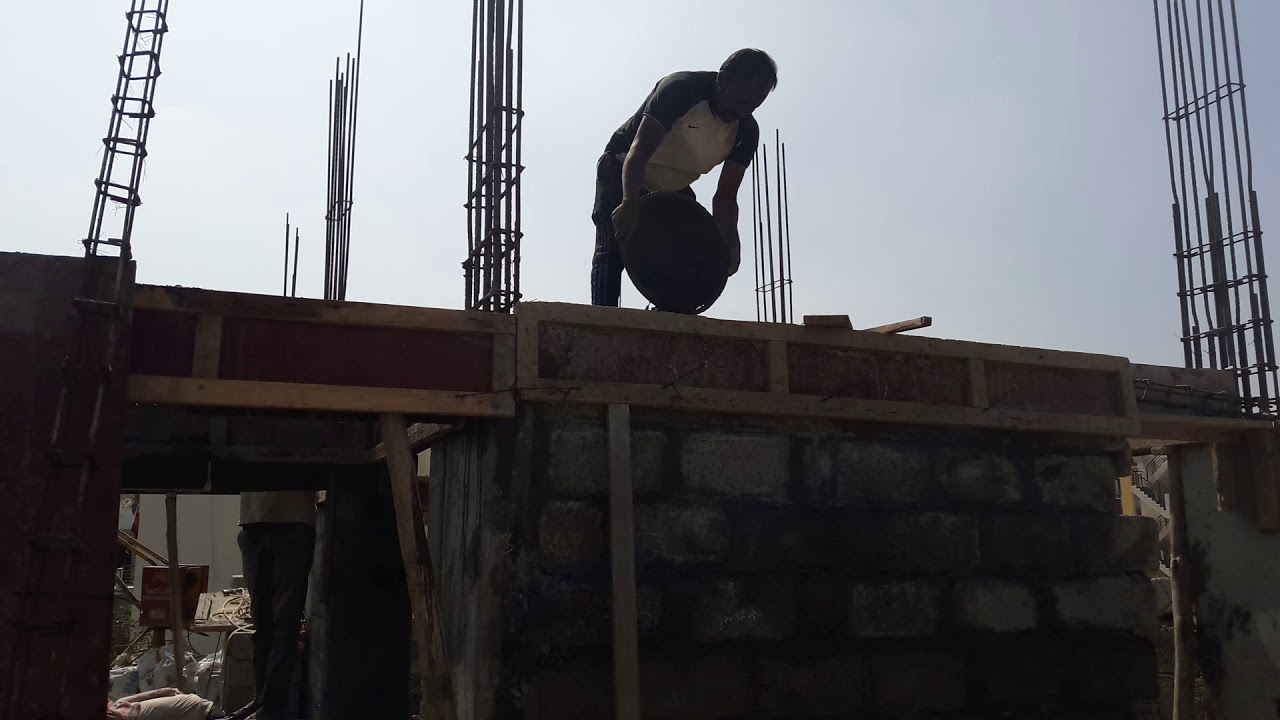 Chain step construction slab work(1) - YouTube