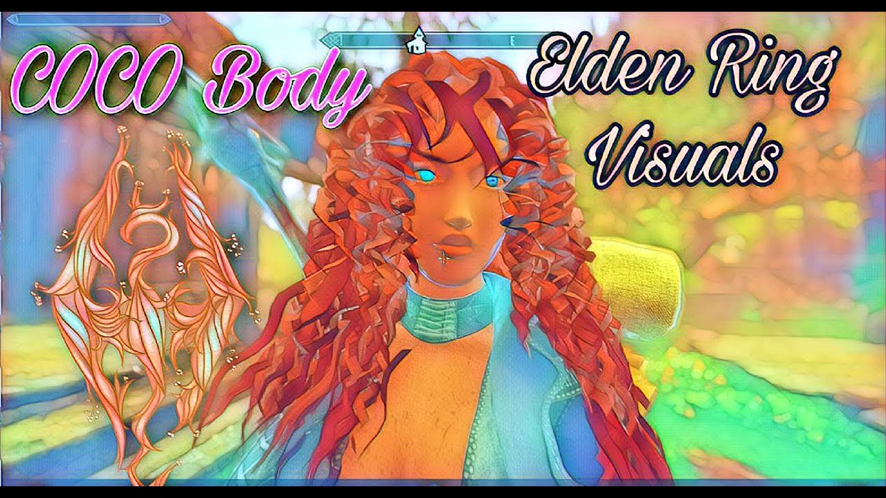 Skyrim Legendary Edition with Visual Eden Ring like Eye Candy Graphics..Must See to Believe ...