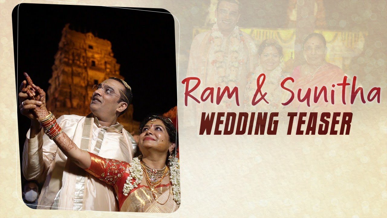 Singer Sunitha & Ram Veerapaneni Wedding Video | #SunithaRam Marriage ...