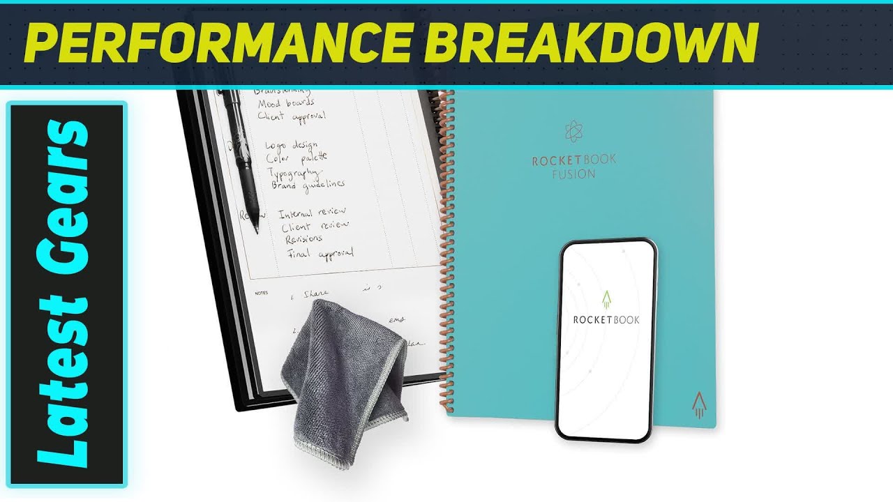 Rocketbook Fusion Smart Notebook – Best Reusable Notebook for ...