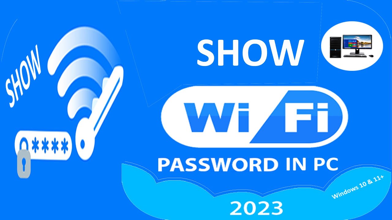 How to show wifi password in pc - YouTube