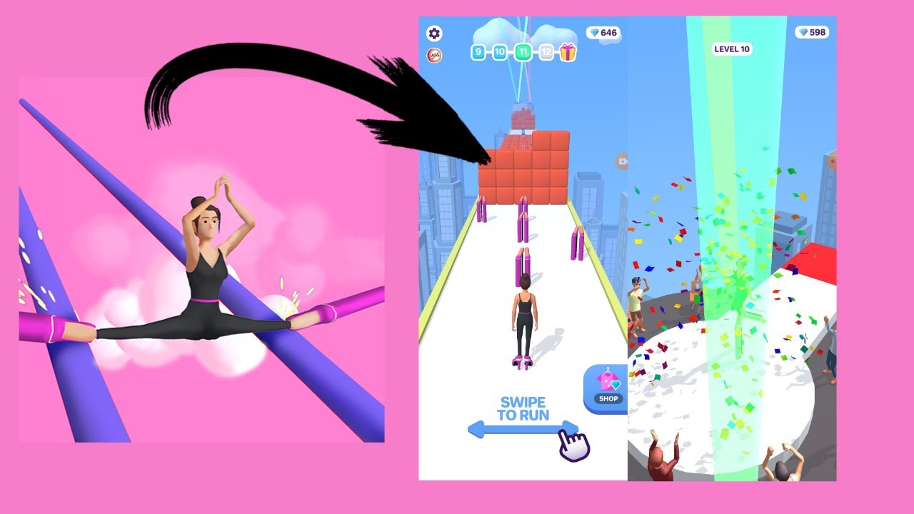 High Heels! Game Level 41-50 - YouTube