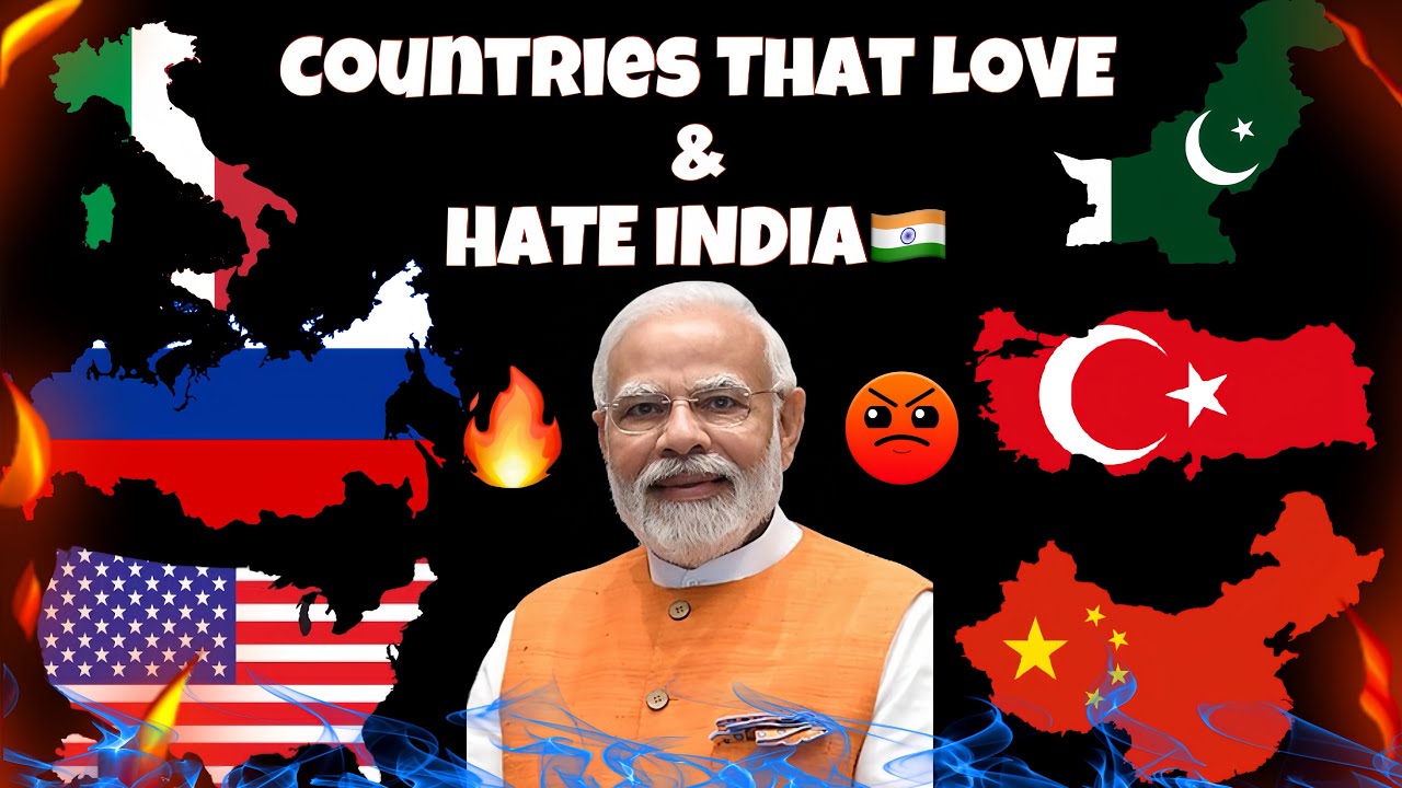 Countries that Love and Hate India🇮🇳 Pt.7 2025 - YouTube