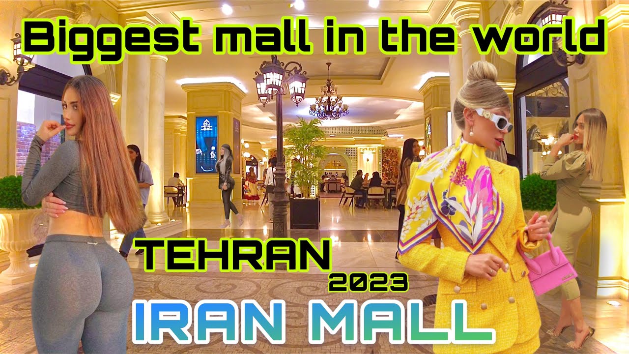 IRAN MALL 🇮🇷 The biggest Mall in the world in Tehran | Tehran Walking ...