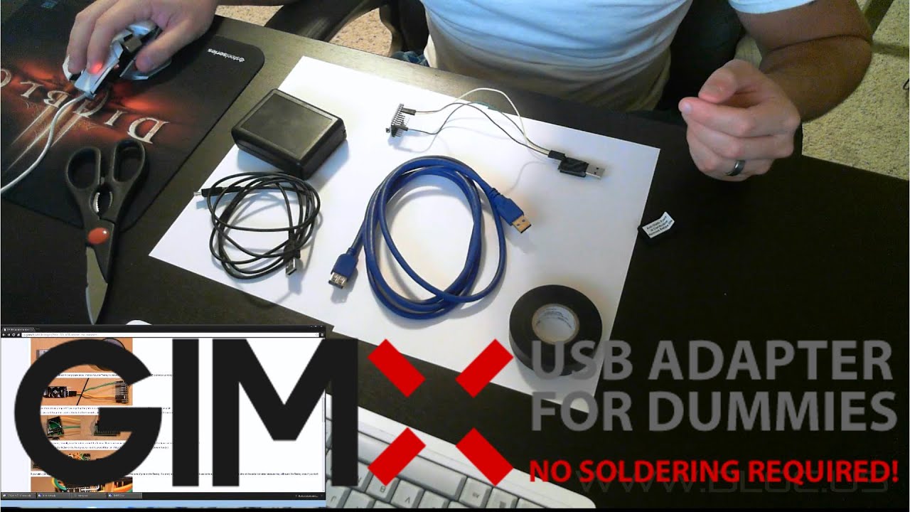 Use A Mouse and Keyboard On PS4/PS3/Xbox360/XBONE - GIMX - YouTube
