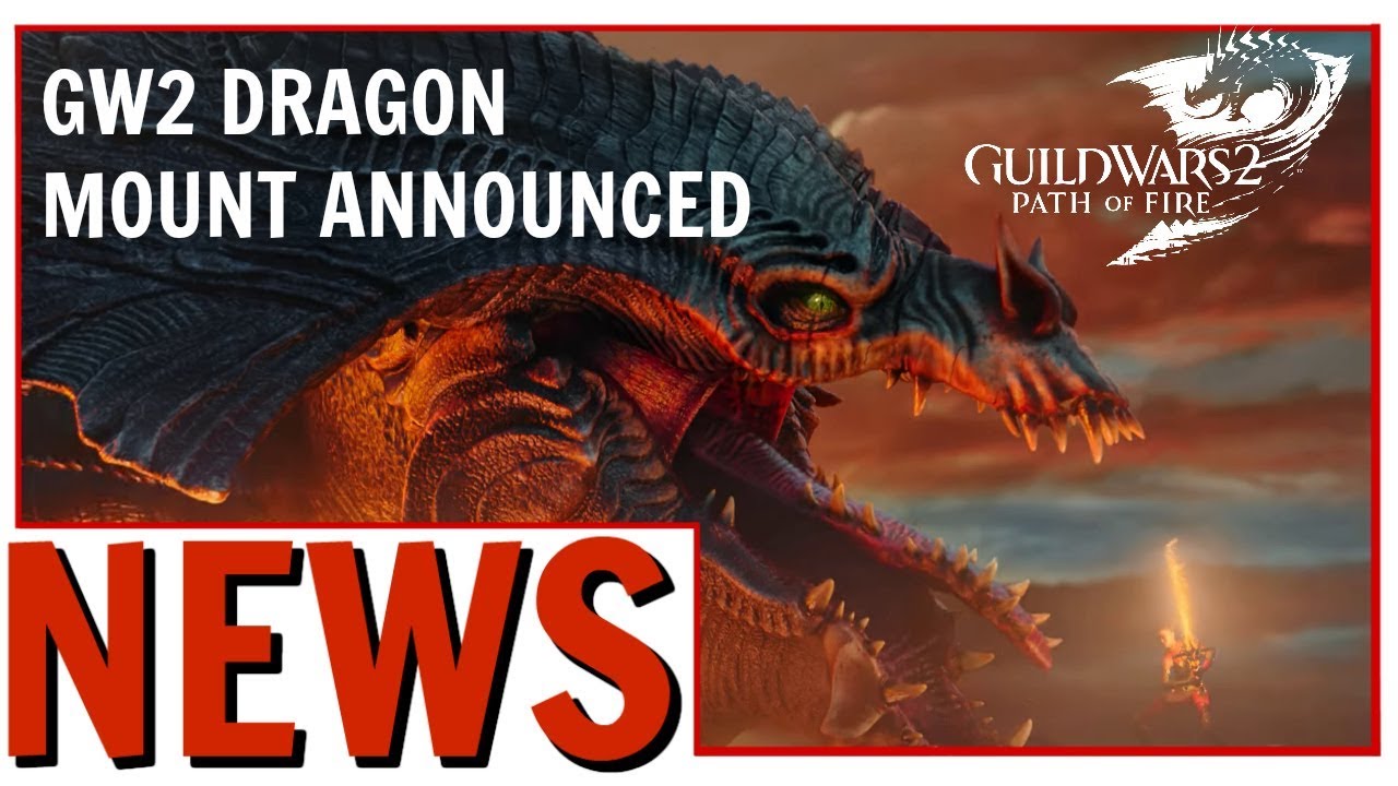 Guild Wars 2: Skyscale Dragon Mount Announced | 11 Million Players CGI ...