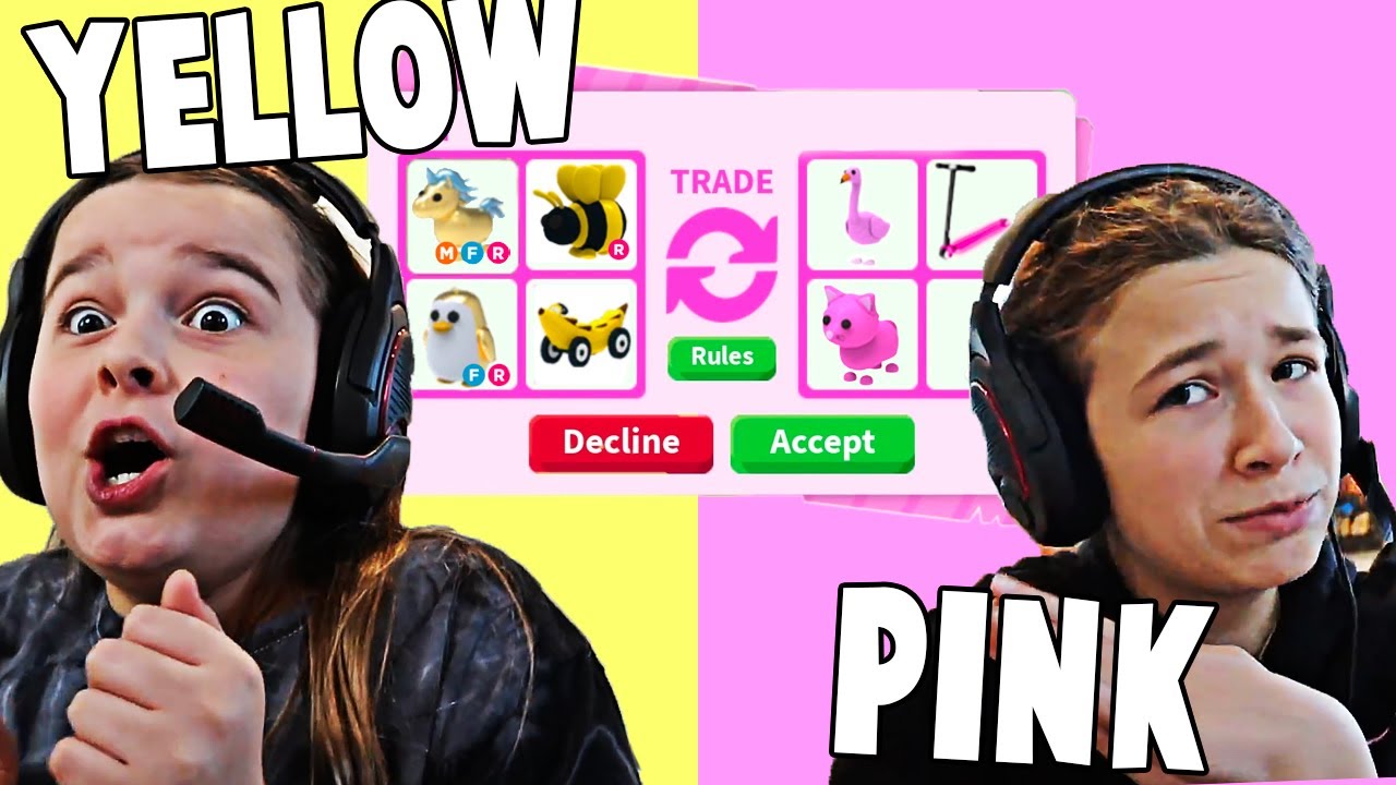 Trading in your COLOR in ADOPT ME!! **ROBLOX** | JKREW GAMING - YouTube