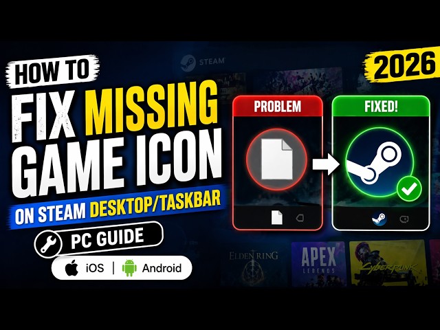 Steam Desktop Icons Broken