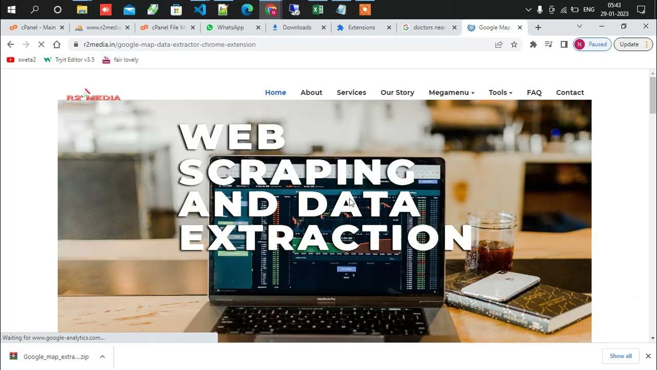 Google Maps Data Scraper - Extract Location Information with Ease - YouTube