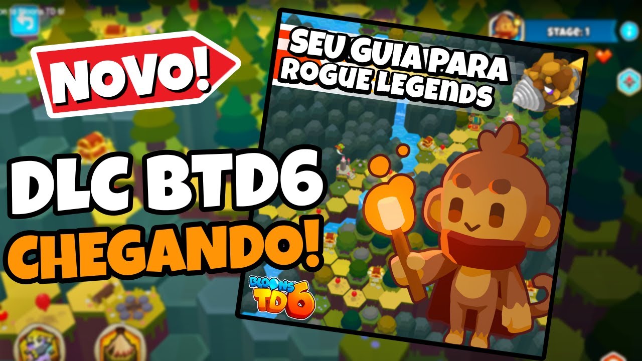 NOVA DLC ROGUE LEGENDS NO BTD6 - YouTube