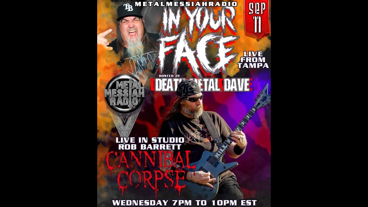 Rob Barrett of Cannibal Corpse & Solstice interviewed by Death Metal ...