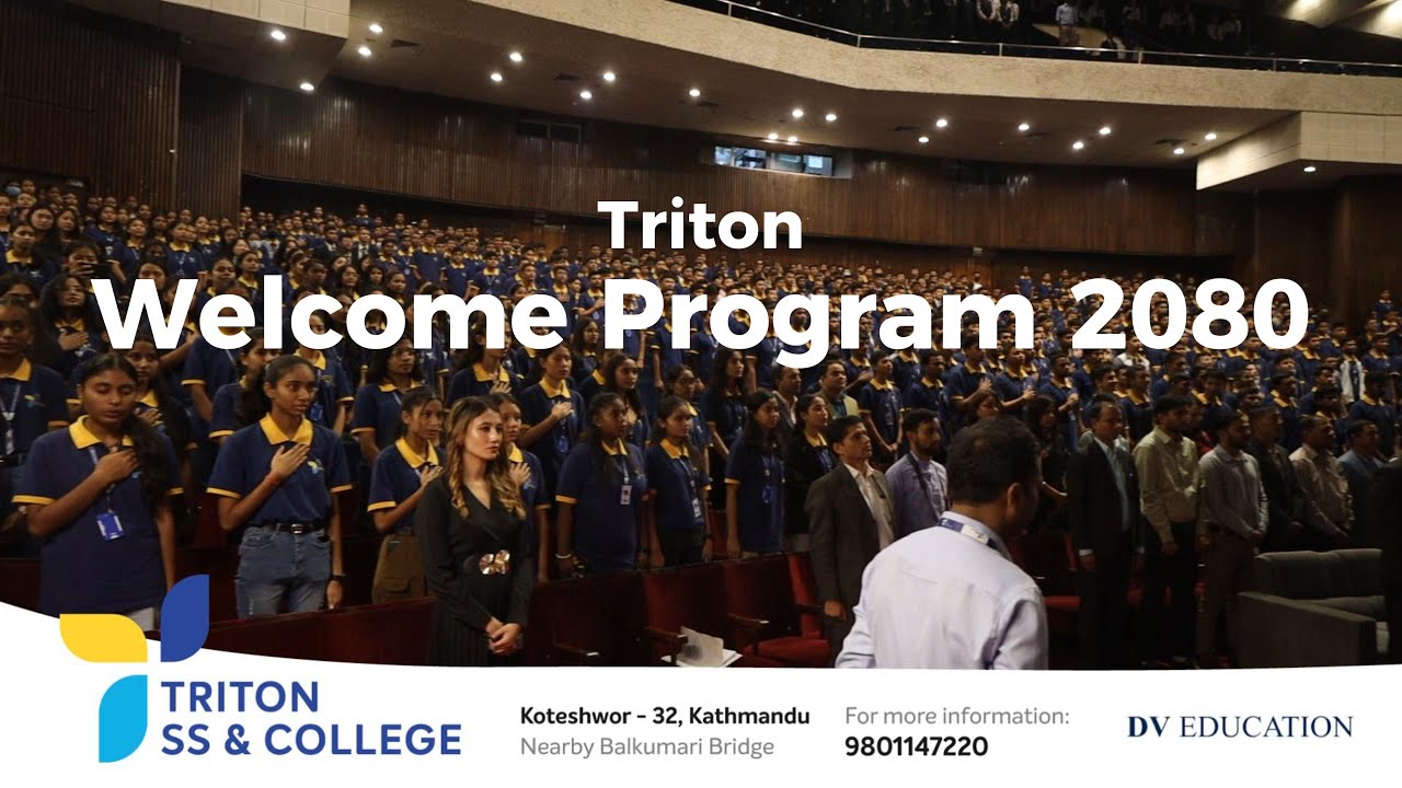 Triton Welcome Program 2080 #TritonSSCollege #TritonCollege #DVEducation - YouTube