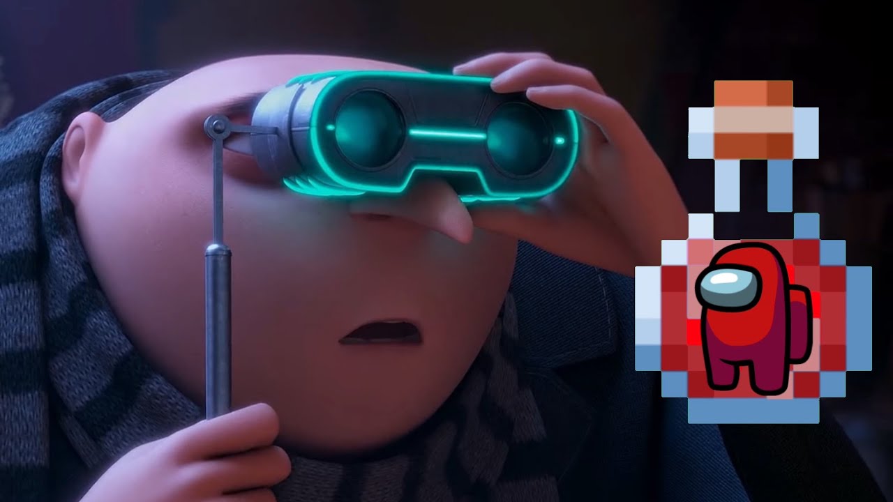 gru gets among us potion - YouTube