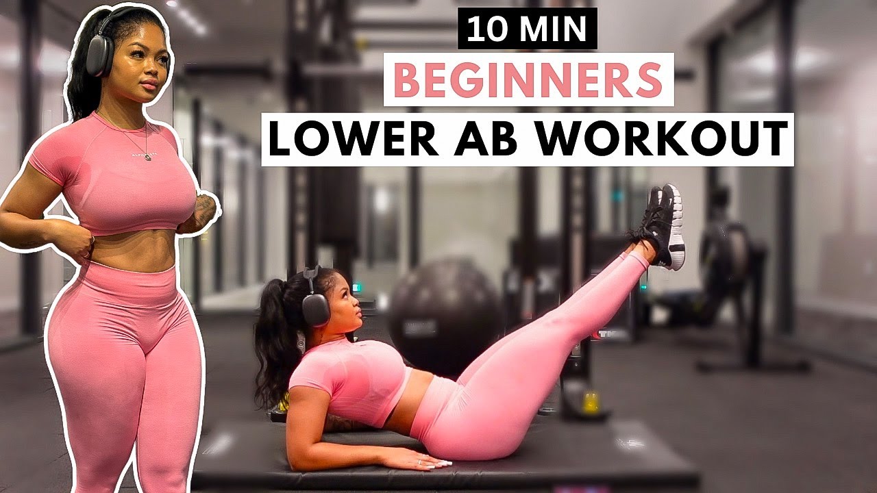 LAYING DOWN LOWER AB WORKOUT | NO EQUIPMENT, BEGINNER FRIENDLY - YouTube