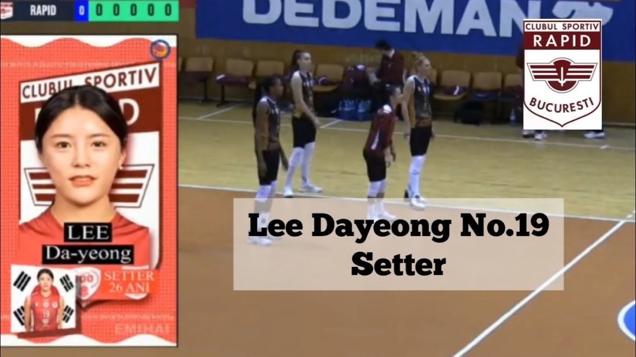 Setter Lee Dayeong 이다영 is also a good libero - YouTube