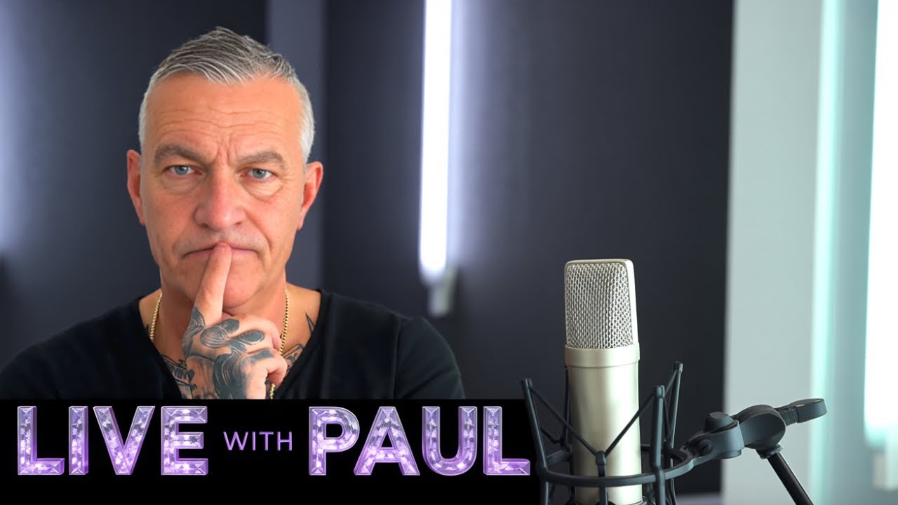 Join me Live tonight with Paul Thorpe - YouTube