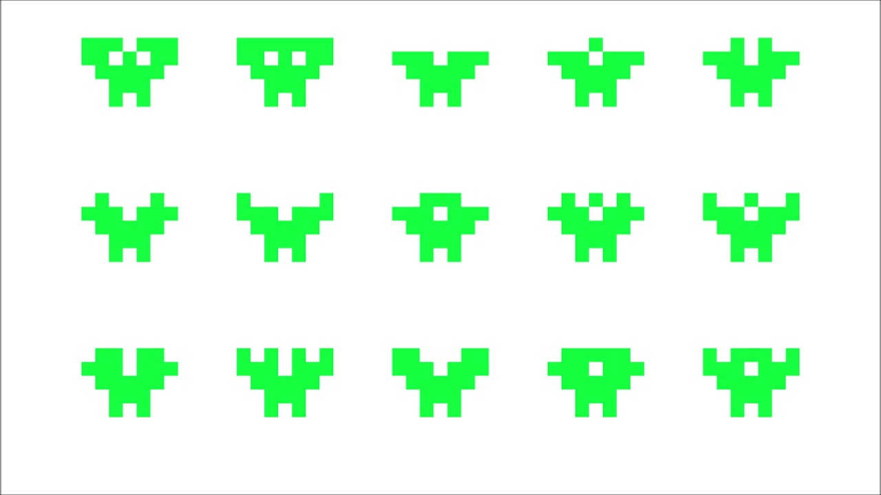 1-35 . (7x7) │ pixel characters & logo design ideas - YouTube