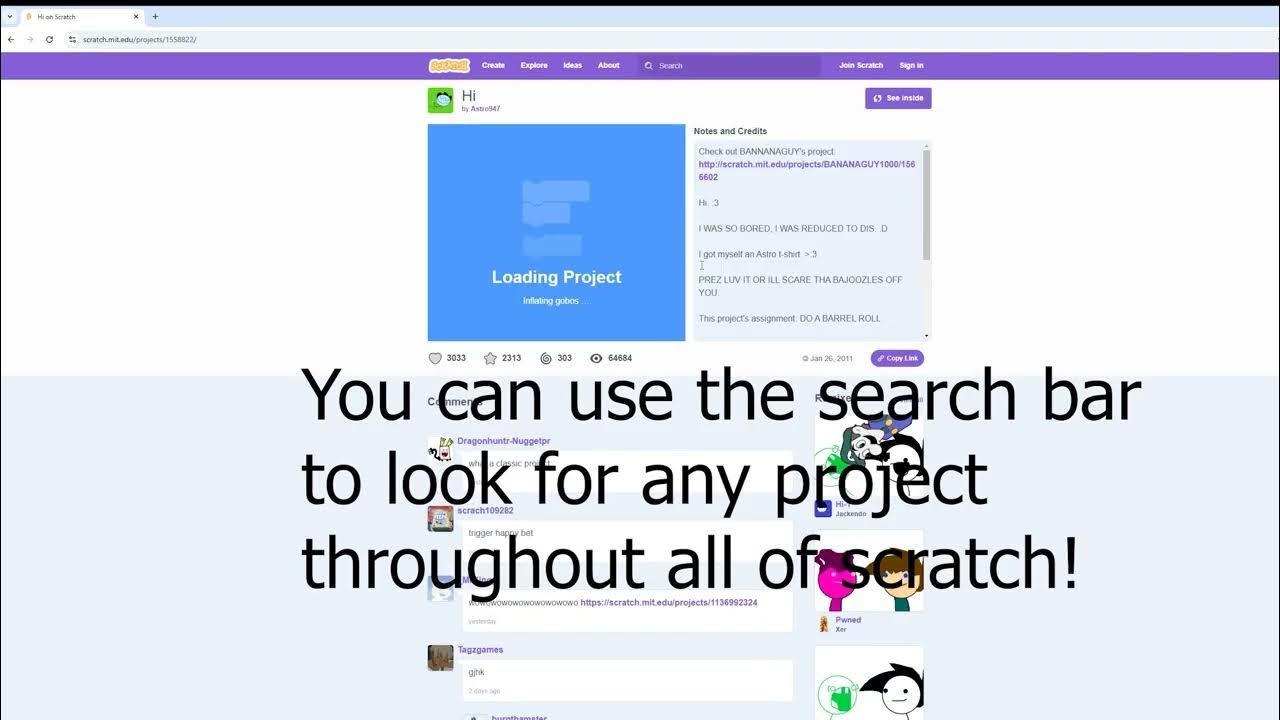 SCRATCH TUTORIAL PART 1 (how to go to the site and basics.) #tutorial #funnyclips #tutorials ...