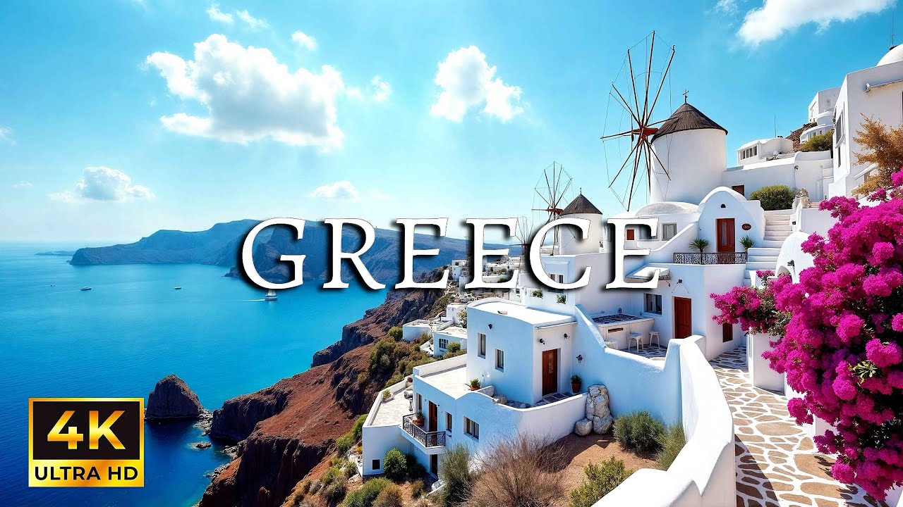 GREECE 4K | Explore Ancient Ruins, Breathtaking Islands & Crystal-Clear ...