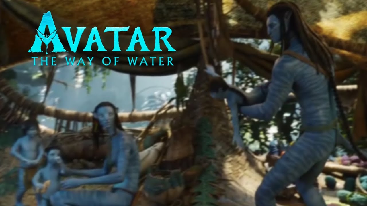 Avatar The Way of Water New Scene IMAX Lo’ak and Kiri Baby - YouTube