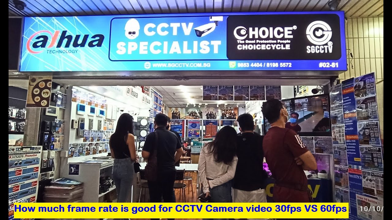How much frame rate is good for CCTV Camera video 30fps VS 60fps ...
