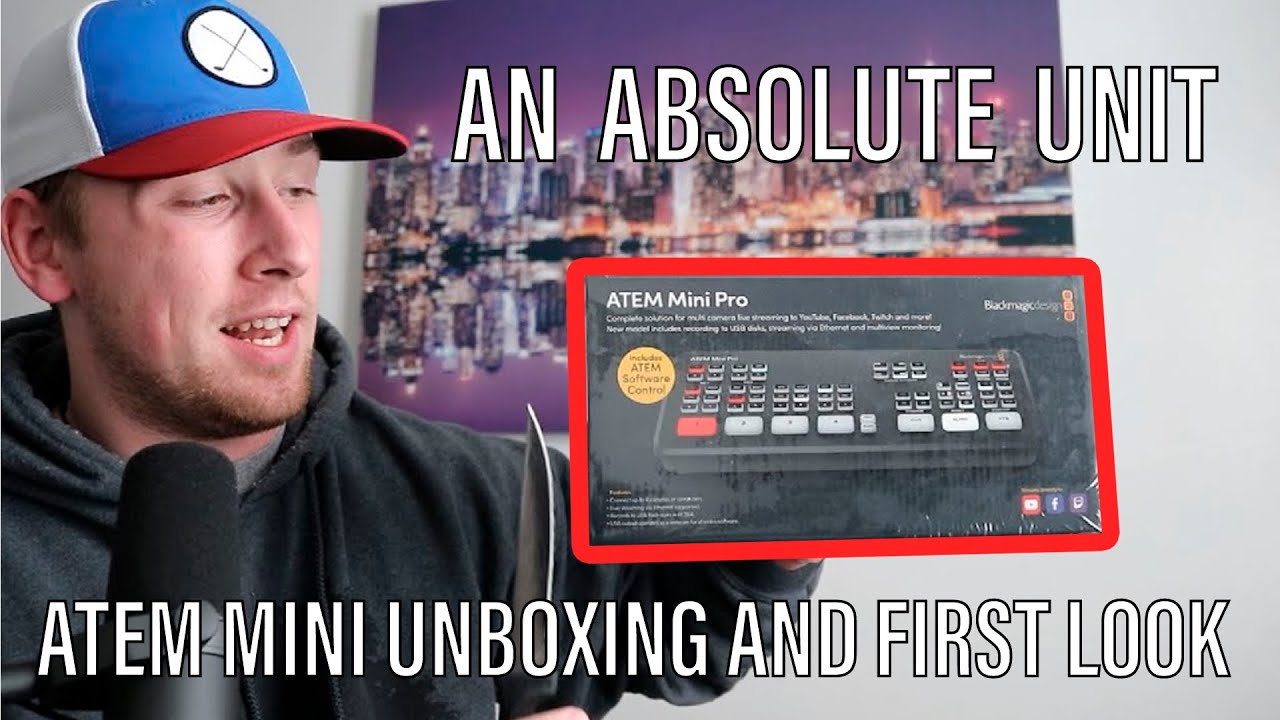 ATEM MINI PRO UNBOXING AND FIRST LOOK - YouTube
