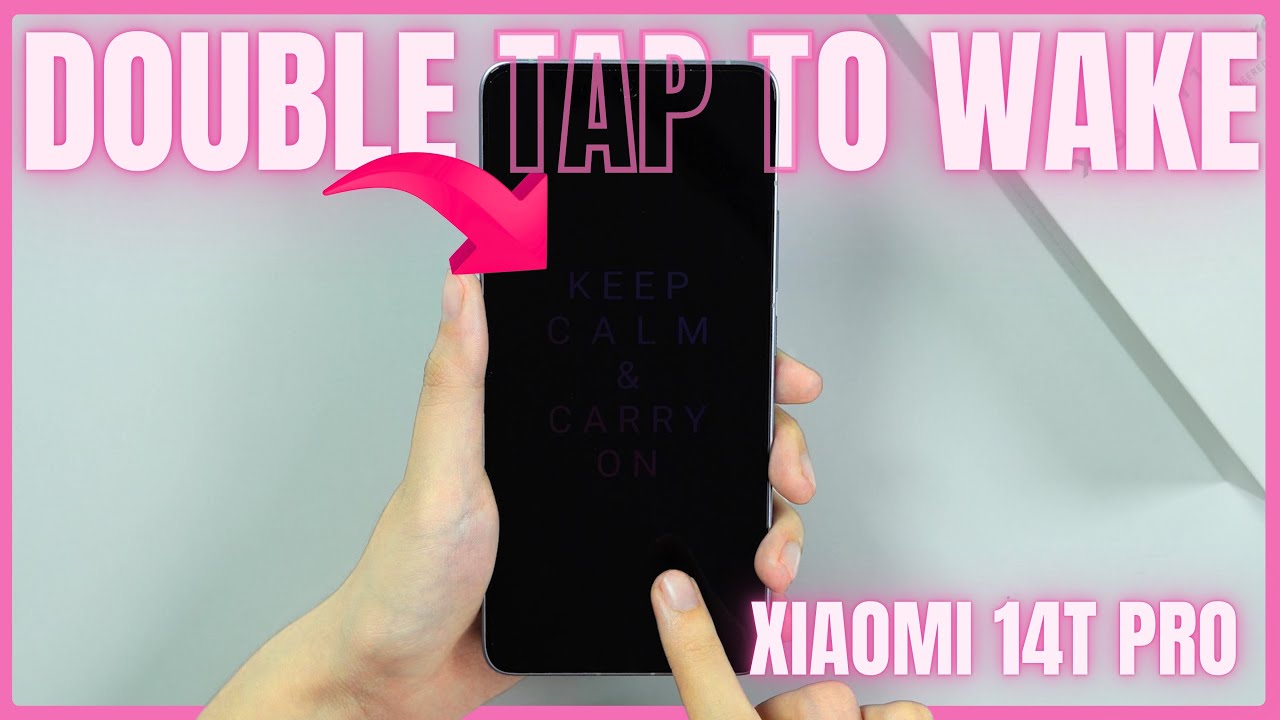 How To Enable Double Tap To On Screen Xiaomi 14T Pro - YouTube