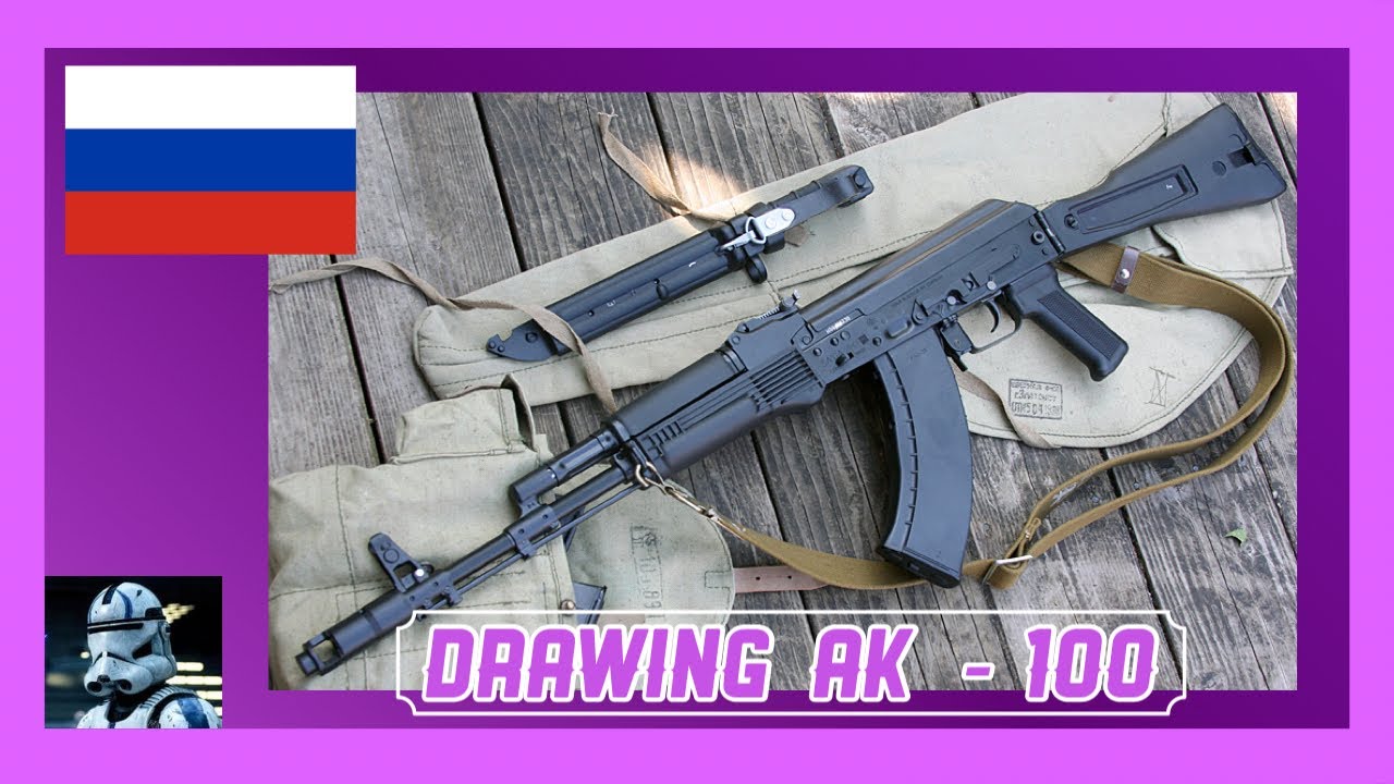 Drawing AK - 100 - YouTube