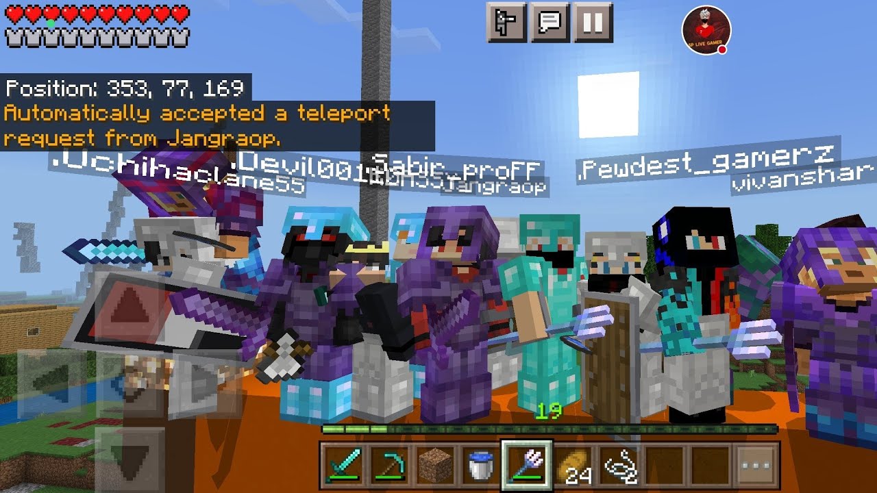 join my smp | minecraft live | sp live gamer - YouTube