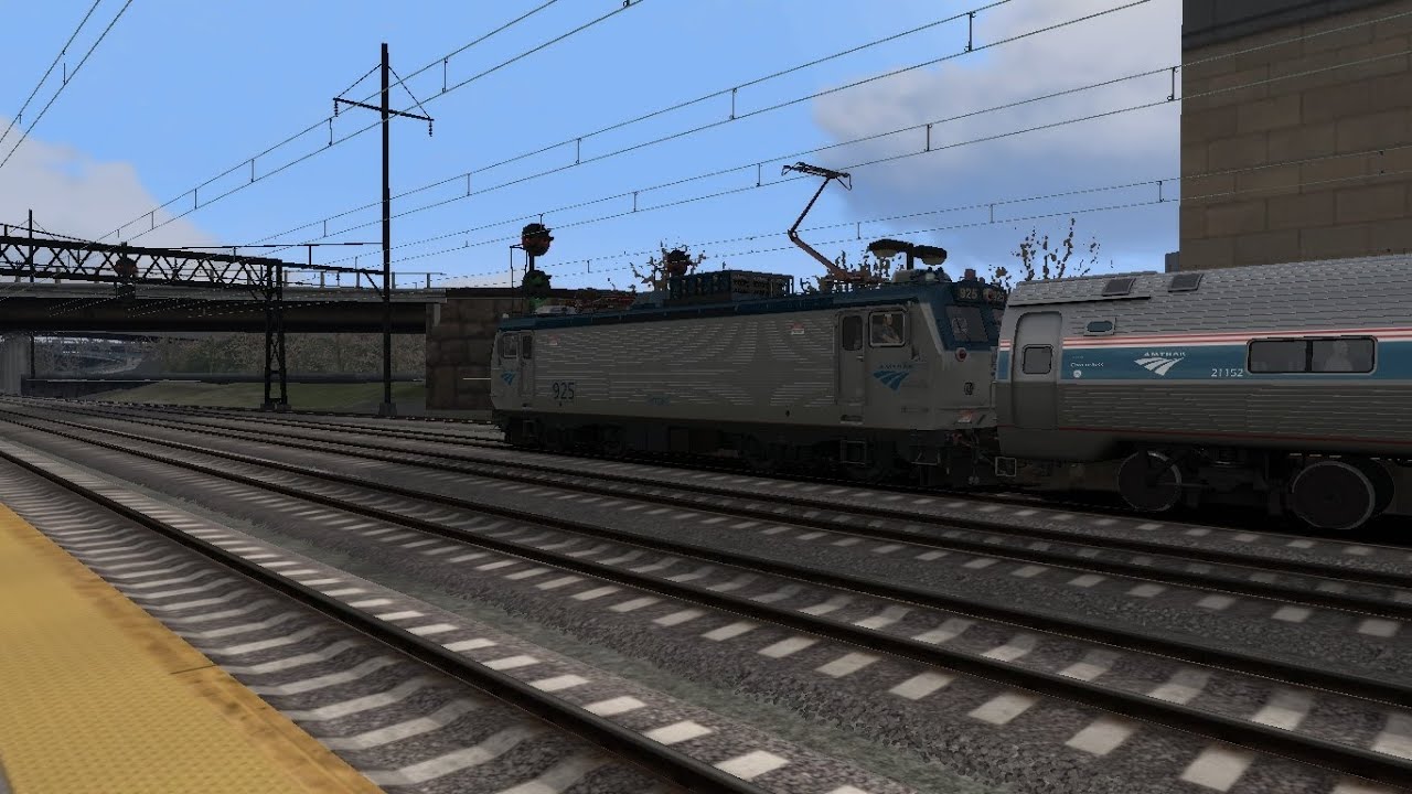 Train Simulator 2014 HD: Amtrak EMD AEM-7DC 925 Leads Northeast ...