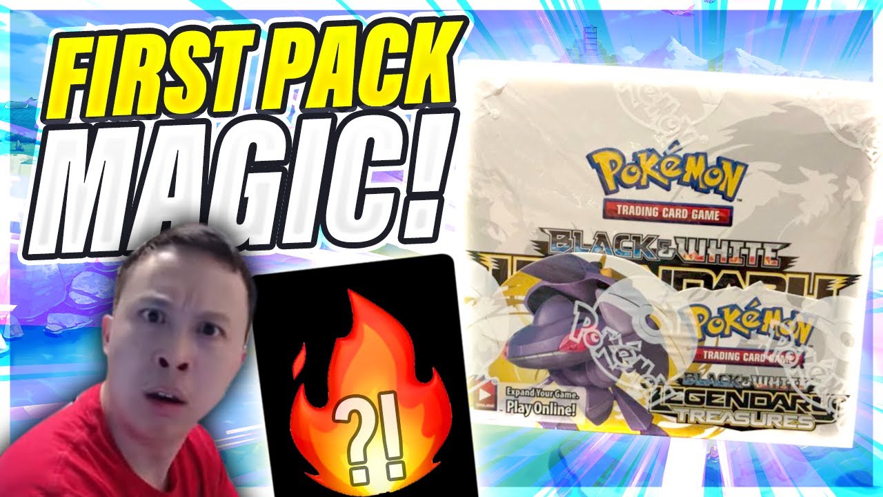 FIRST PACK MAGIC! WHAT ARE THE CHANCES?! - Legendary Treasures Box ...