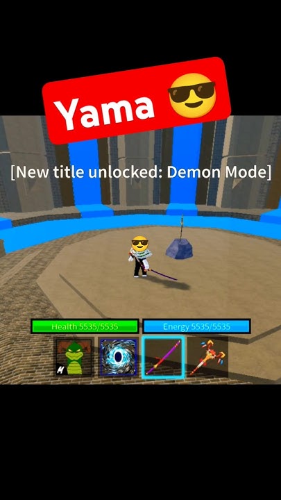 I got yama 😎😎 #bloxfruit #roblox - YouTube
