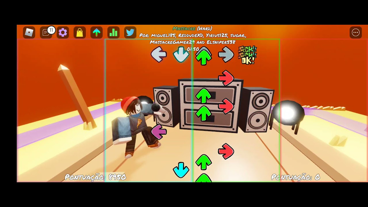 jogando funky fryday no roblox🤩 - YouTube