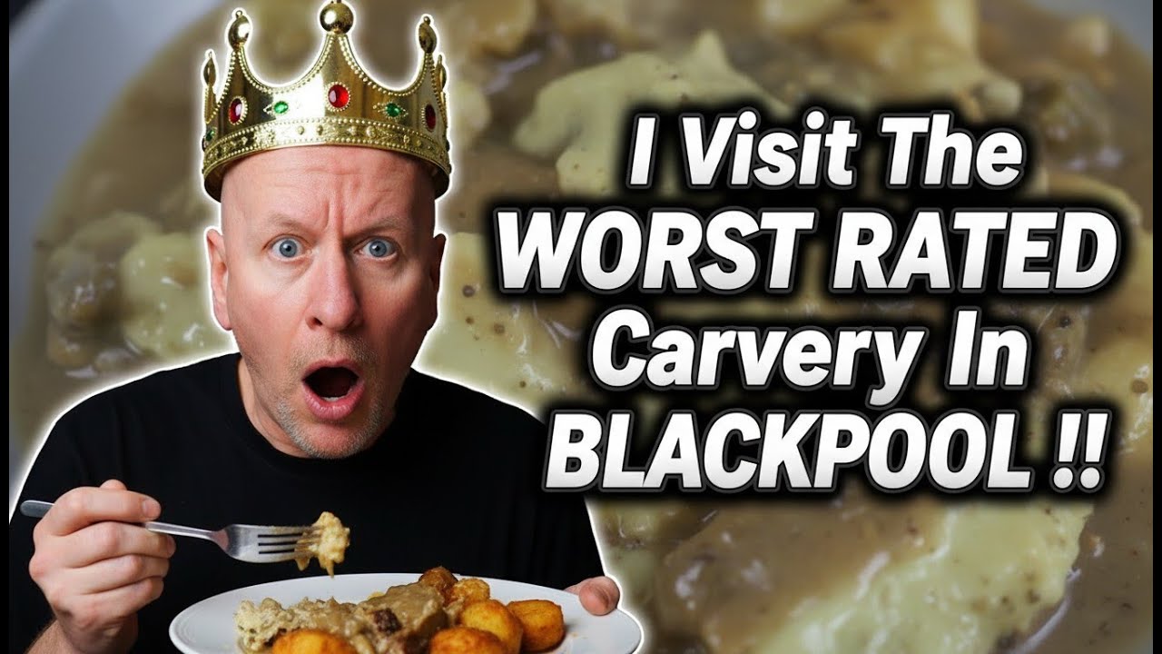 I visit KING CARVERIES - The WORST rated Carvery in BLACKPOOL !! - YouTube