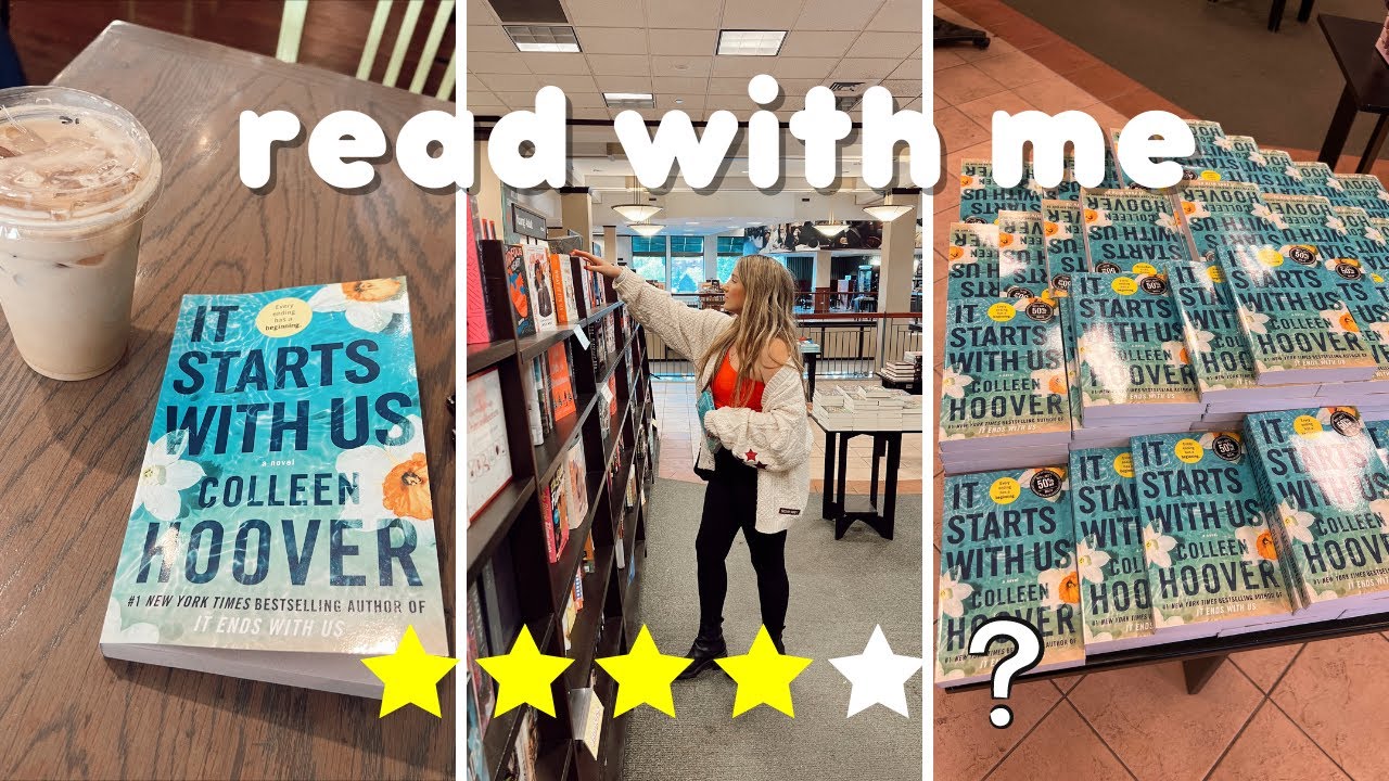 reading colleen hoover's new book + review | reading vlog - YouTube