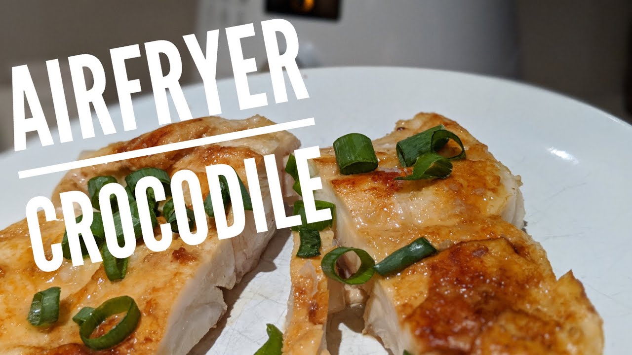 Grilled Crocodile with the Airfryer! - YouTube