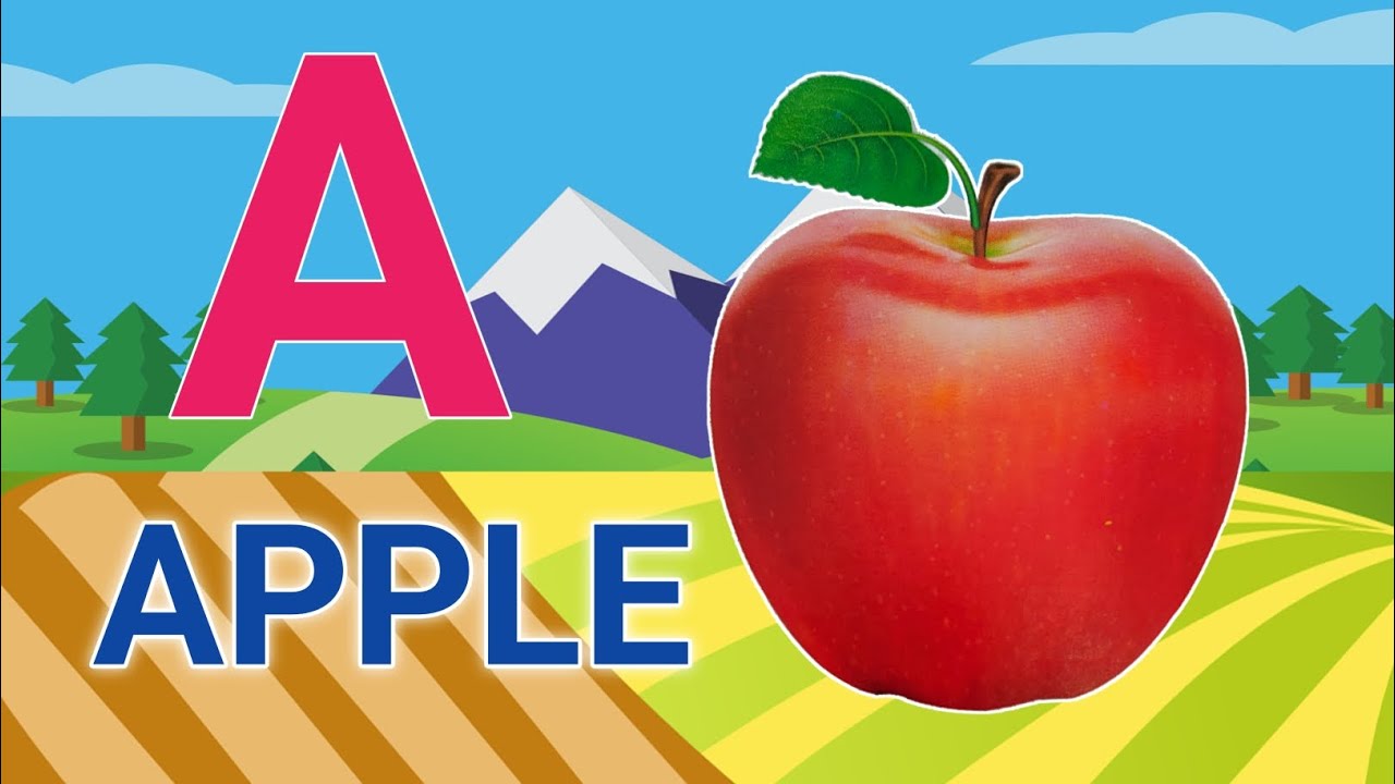 ABC Song |A for Apple | Phonics song for Toddlers, Alphabet A to Z ...