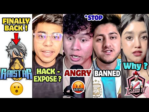 Raistar - STOP ABUSING !🙏|| Tonde Gamer - SERIOUS ?🤬|| AS Gaming &  Purnima - BAN !😮|| UG - EXPOSE ❌