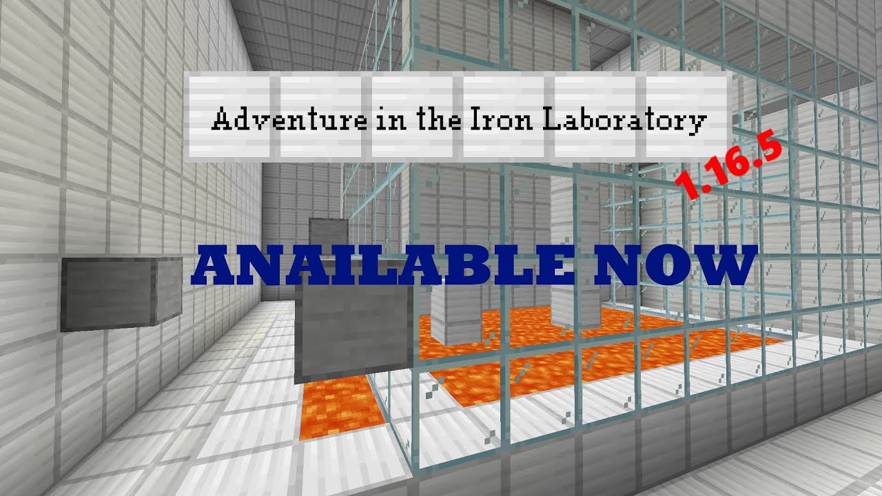 Adventure in the Iron Laboratory - TRAILER | MINECRAFT MAP - YouTube