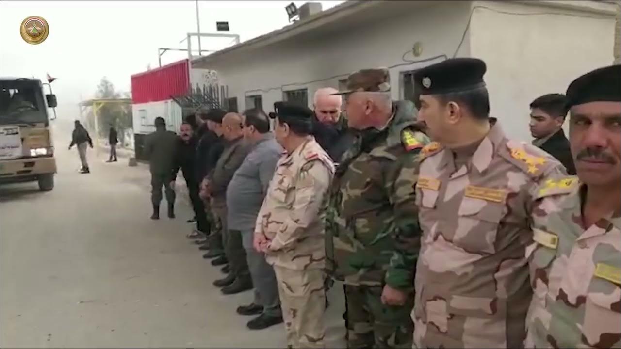 قافلة المساعدات الإنسانية العراقية تصل إلى الأراضي السورية Youtube