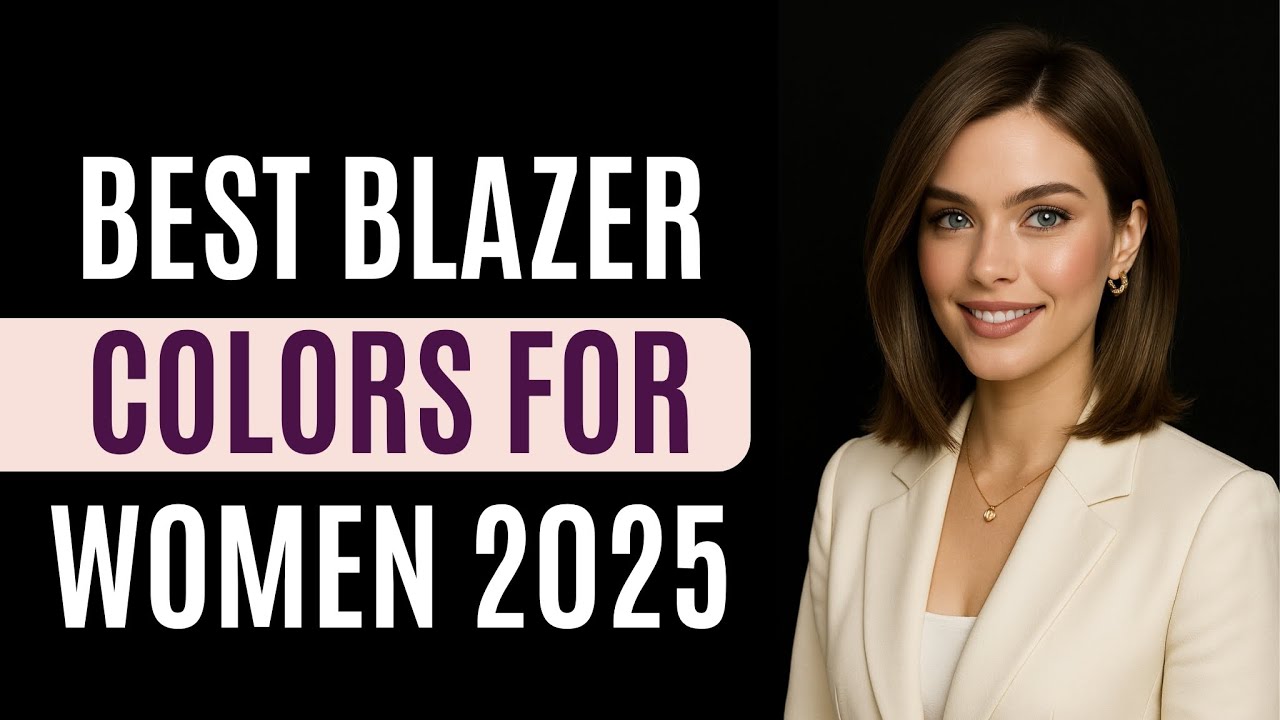 Top 10 Attractive Blazer Colors for Women 2025 - YouTube